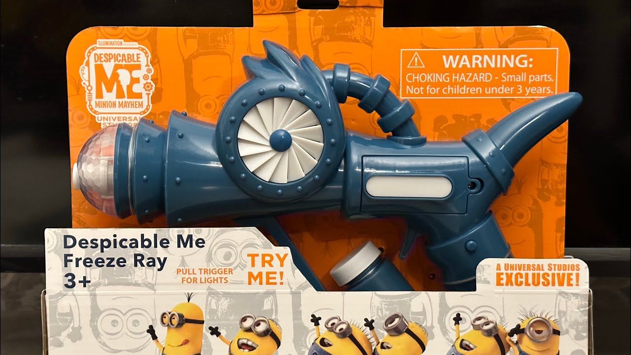 I got Despicable me Freeze Ray Gun on eBay (Unboxing video) - YouTube