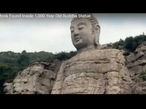 Mummified Monk Found Inside 1,000 Year Old Buddha Statue - YouTube