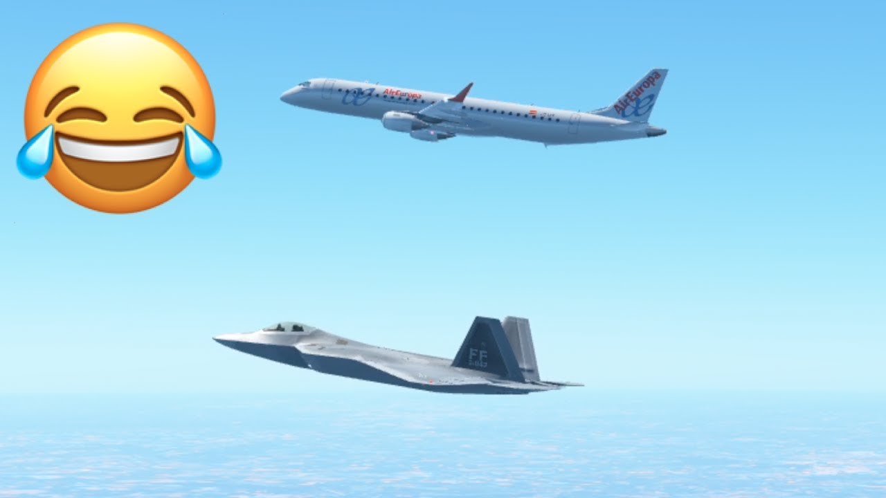 Escorting Random Planes - YouTube