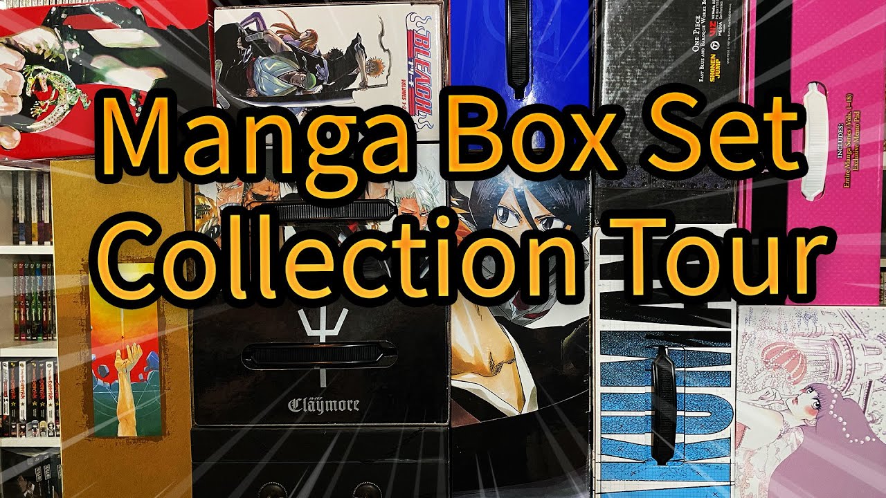 My Manga Box Set Collection Tour + Tips for Collecting - YouTube