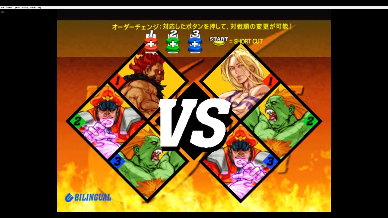 CvS2 - Dentron [Akuma, M. Bison, Blanka] vs. Hodo858 [Vega, M. Bison ...