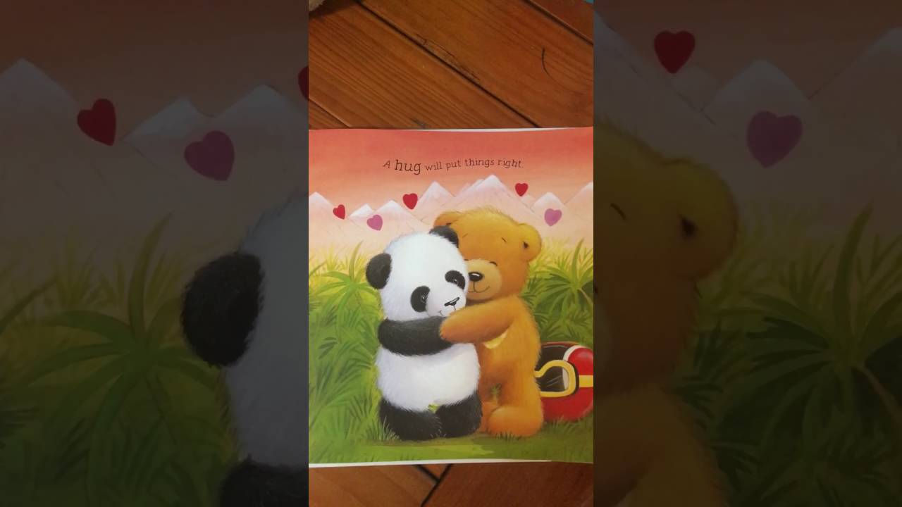 Usborne Books Cuddle Bear - YouTube