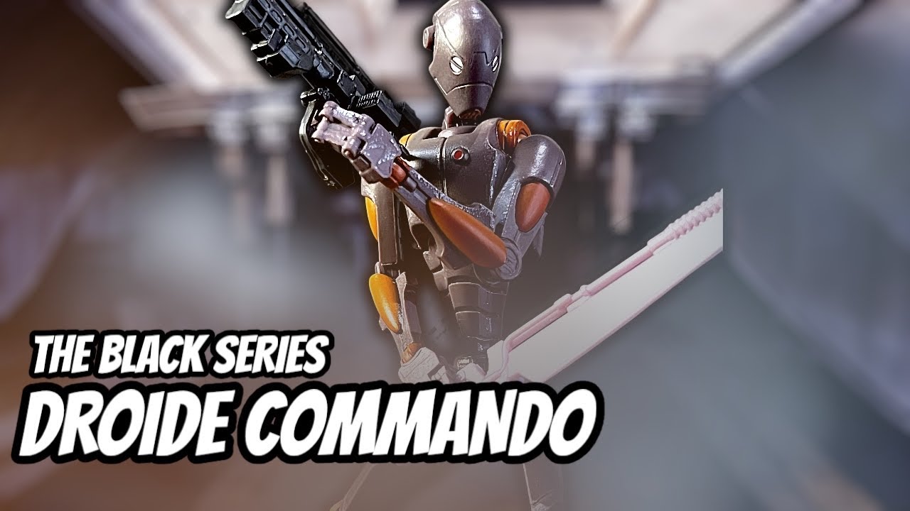Superó Mis Expectativas | Commando Droid | The Black Series | STAR WARS ...