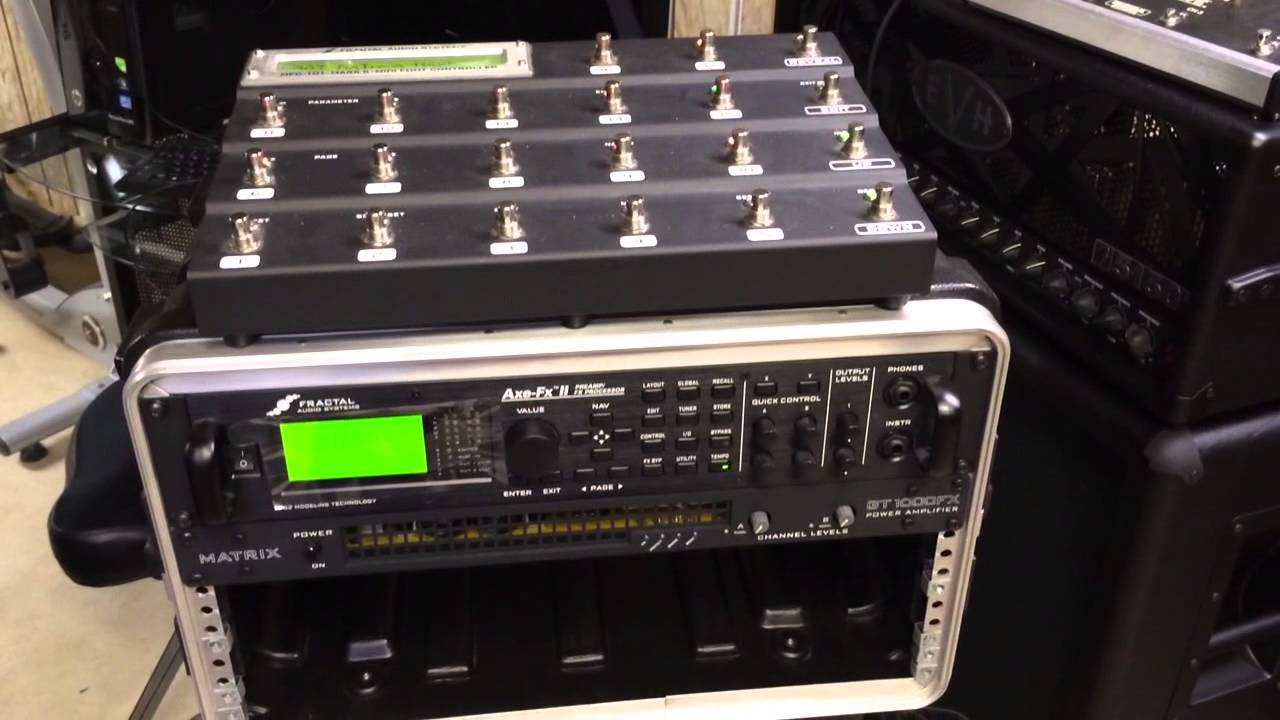 I got an Axe FX II rig! - YouTube