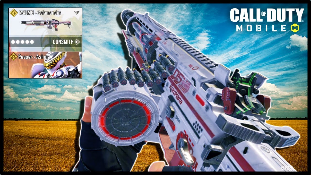 LEGENDARY M4LMG SALAMANDER GAMEPLAY CALL OF DUTY MOBILE - YouTube