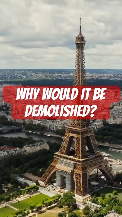The Secret That Prevented the Eiffel Tower's Demolition! - YouTube