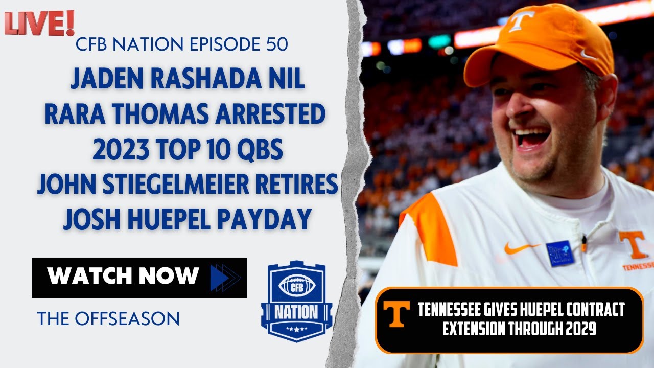 CFB Nation Ep 50 | Jaden Rashada NIL deal - YouTube