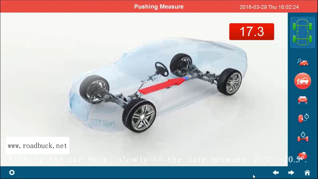 NEW 2 Post Wheel Alignment - YouTube
