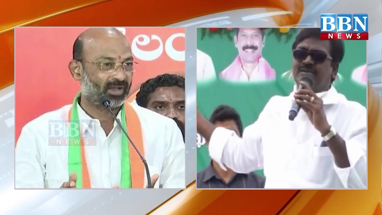 Minister Puvvada Ajay Fires on BJP MP Bandi Sanjay - YouTube