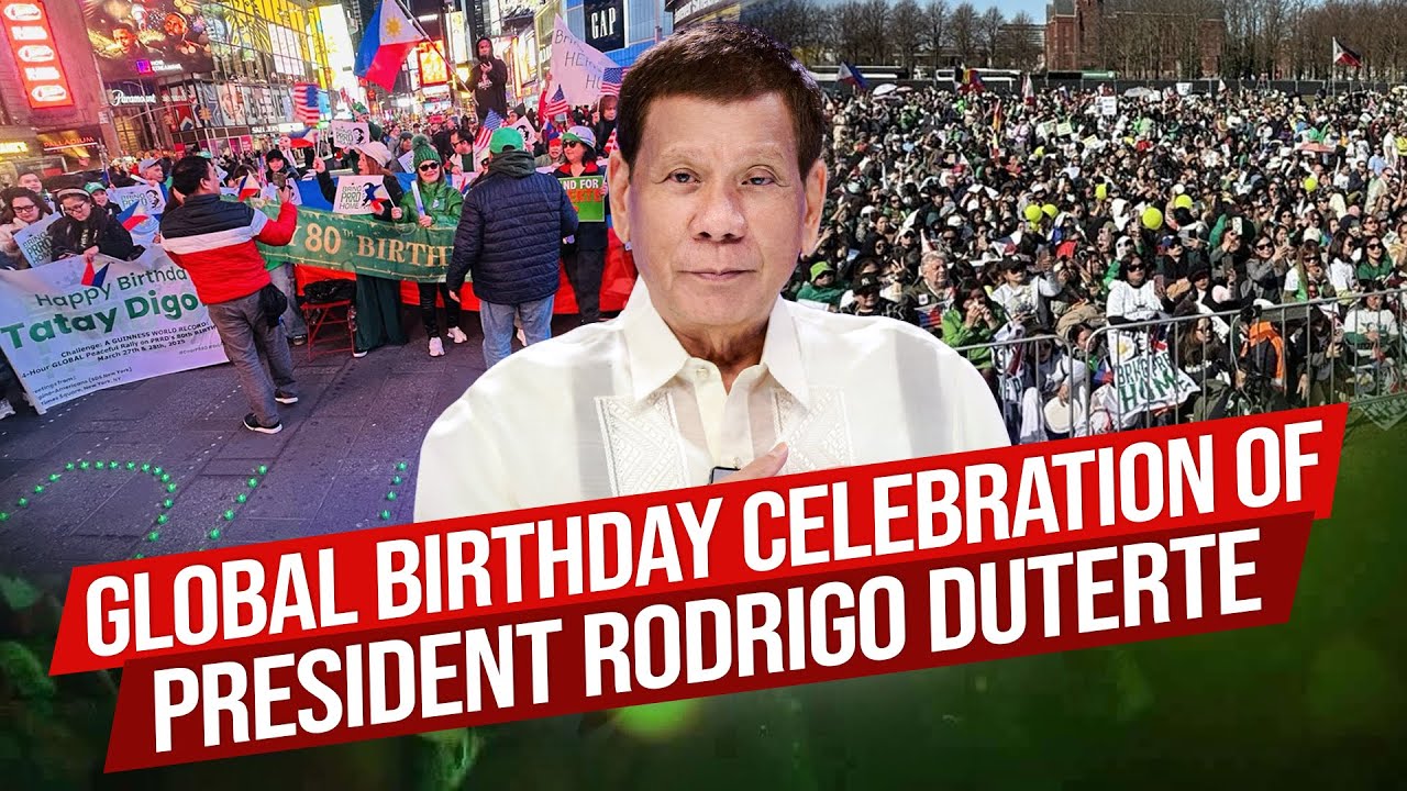 LIVE: Global Birthday Celebration of President Rodrigo Duterte | March ...