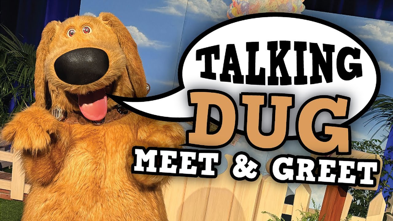 Talking Dug from Up Meet & Greet Debuts at Pixar Fest 2024 - Disneyland ...