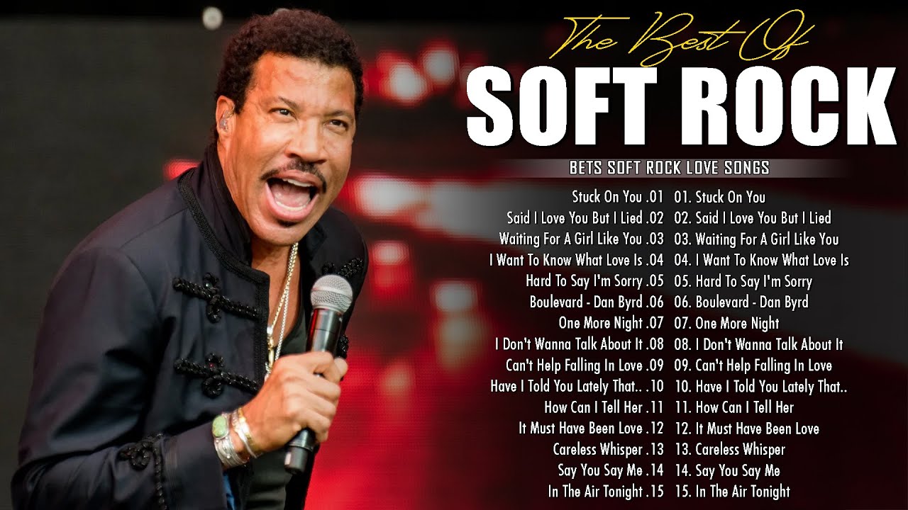 Soft Rock Hits 70s 80s 90s Full Album 📀 Lionel Richie, Chicago, Rod ...