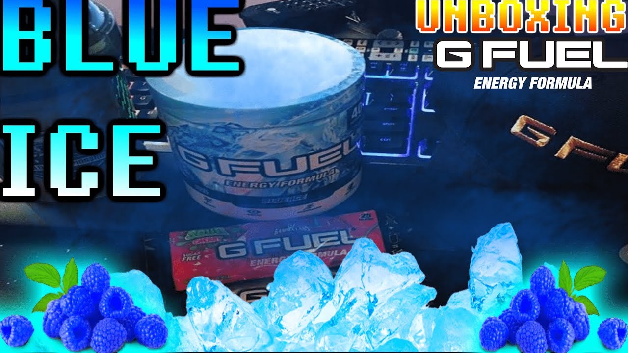 G FUEL | Blue Ice - Unboxing #1 - YouTube