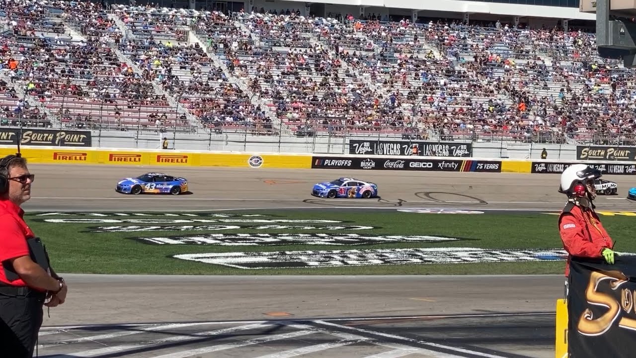NASCAR Sunday the LOUD Infield and pits - YouTube