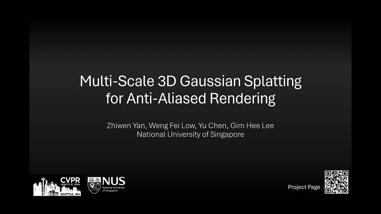 (CVPR 2024) Multi-Scale 3D Gaussian Splatting for Anti-Aliased ...