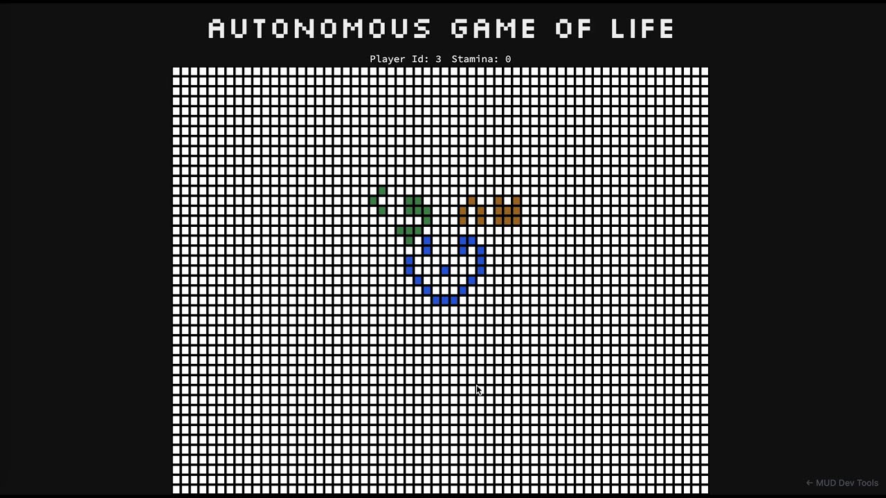 【Demo】Autonomous Game of Life - YouTube