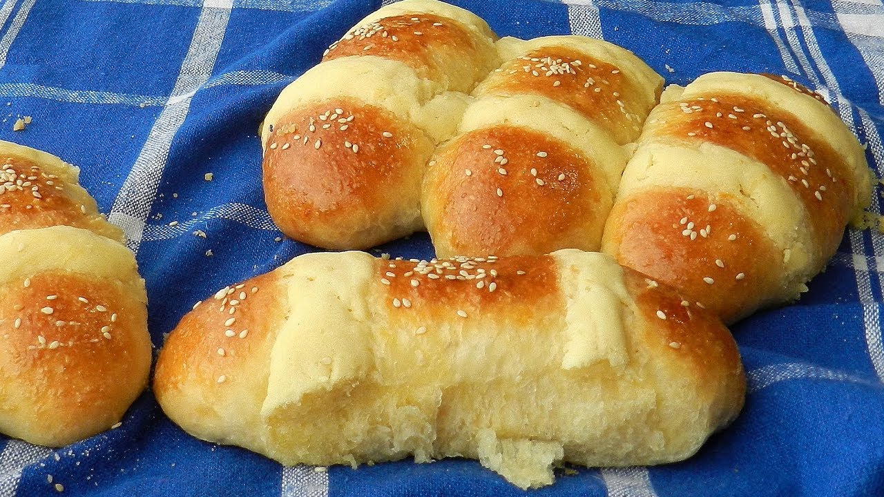 Coconut Bread - Homemade Cocktail Bun - YouTube