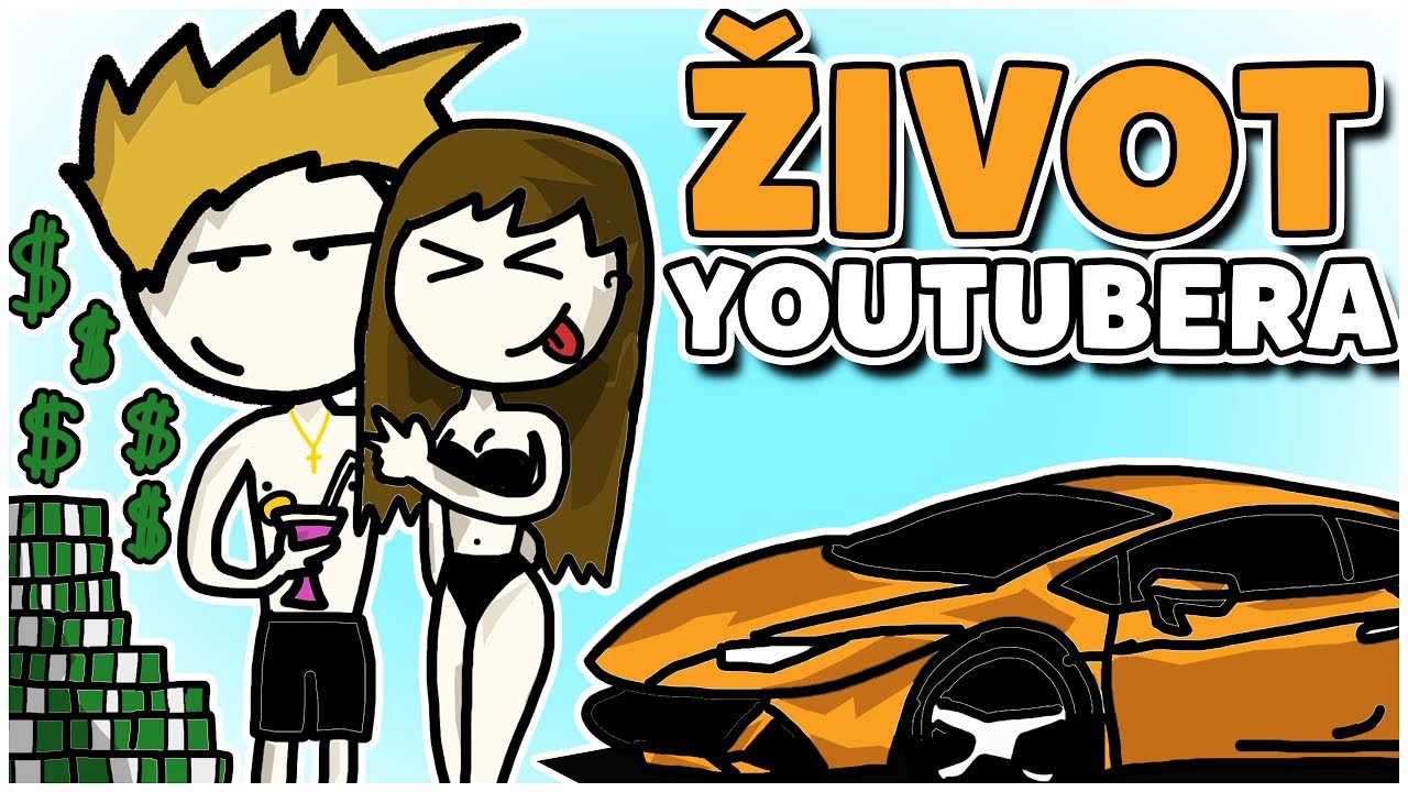 Každodenný Život Youtubera | Animovaný Draw My Day - YouTube