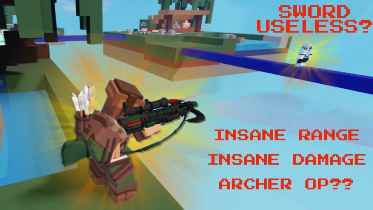 Archer Needs To Get Nerfed Roblox Bedwars Youtube