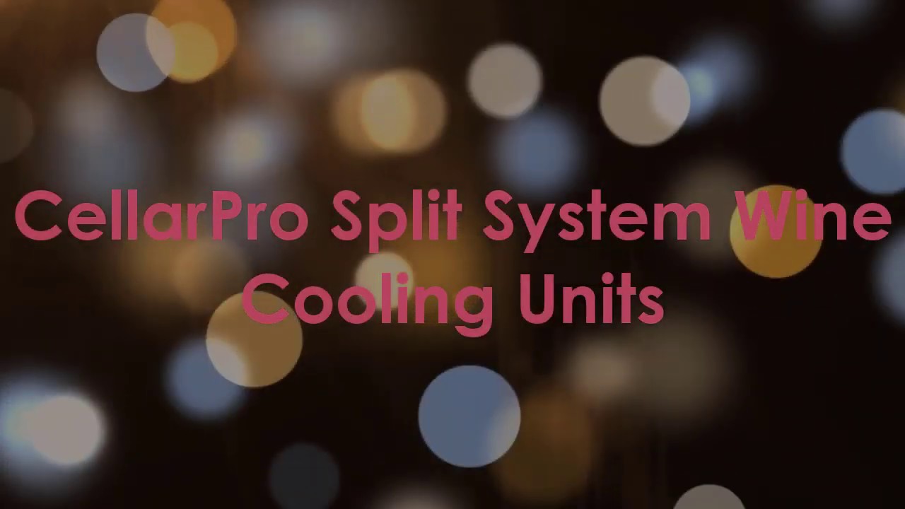 M&M Cellar Systems | CellarPro Split System Cooling Units - YouTube