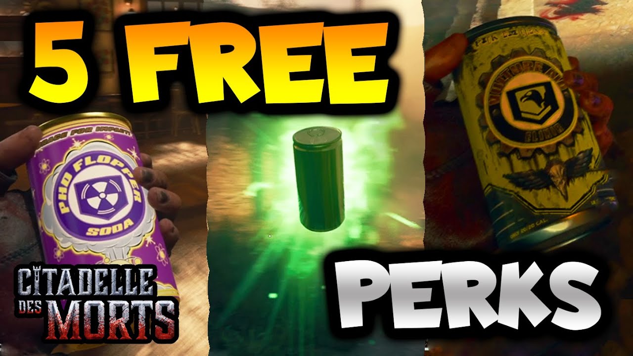 5 FREE PERKS in EVERY Game - Citadelle Des Morts!! - YouTube