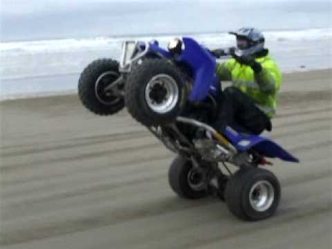longest banshee wheelie in donegal - YouTube