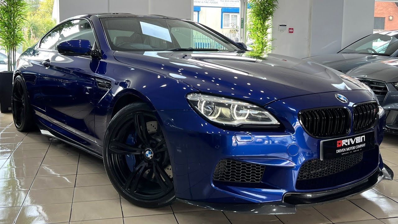 STUNNING! BMW M6 COUPE 4 4 V8 DCT AUTO 2016 SAN MARINO BLUE+FREE ...