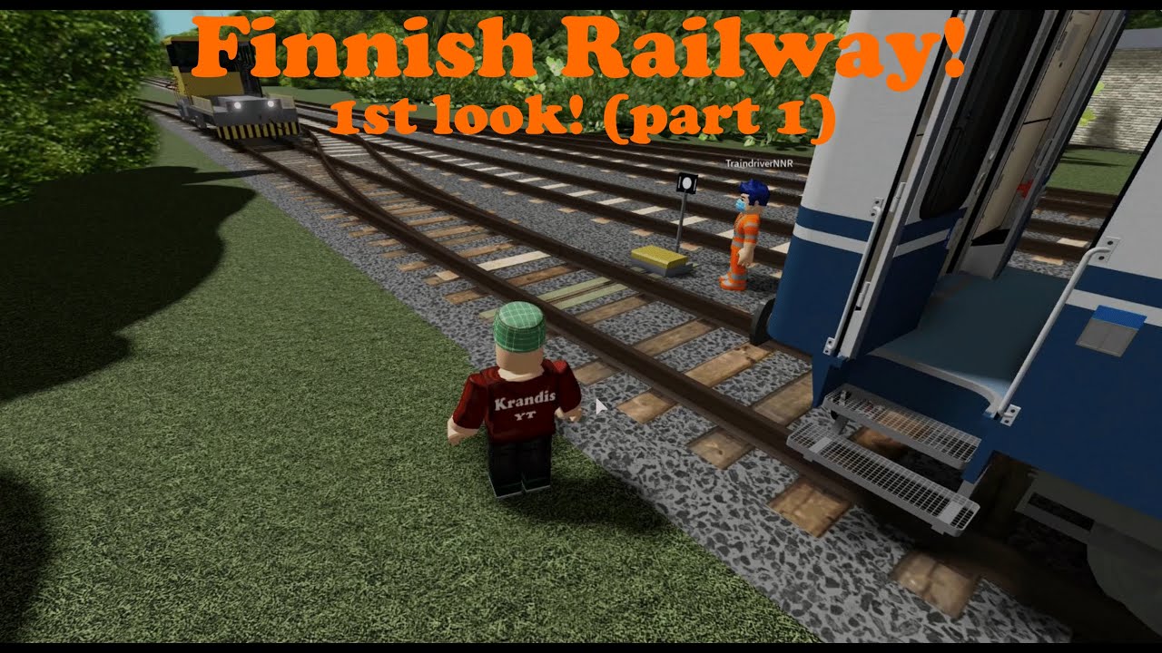 Finnish Railway 1st Look! Part 1 (Roblox) - YouTube