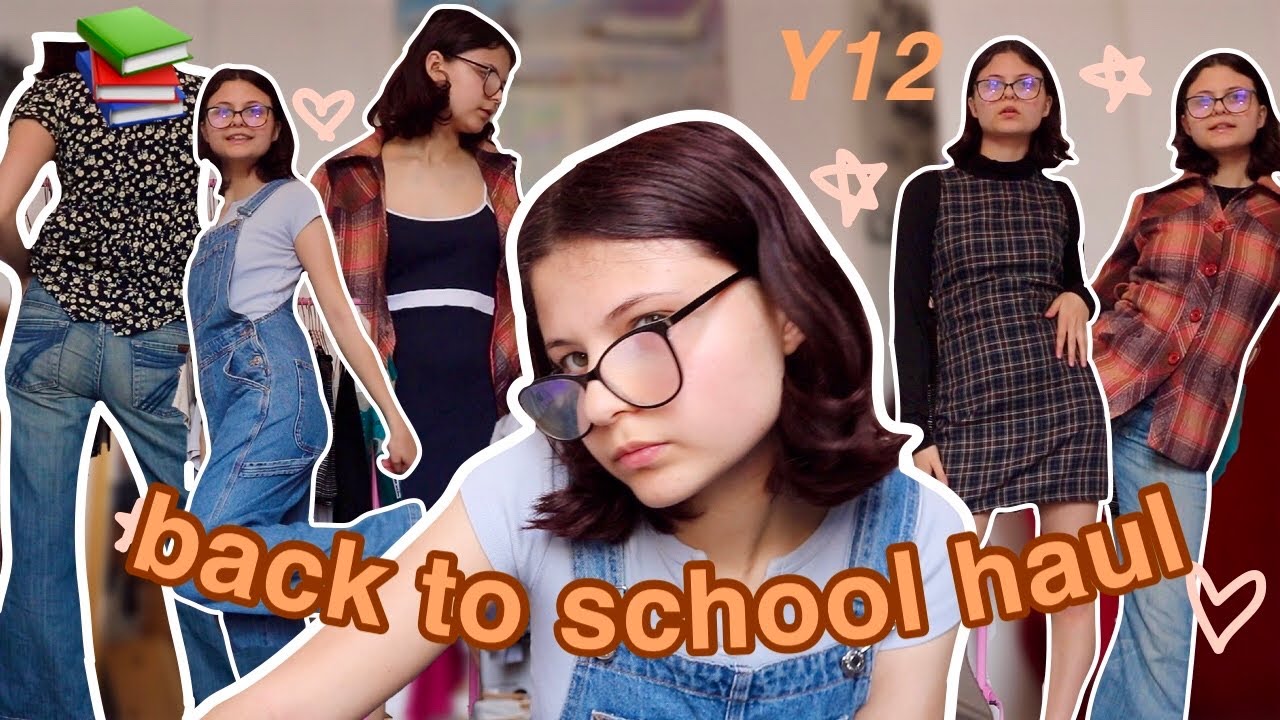 SIXTH FORM BACK TO SCHOOL CLOTHING HAUL 2021 - YouTube