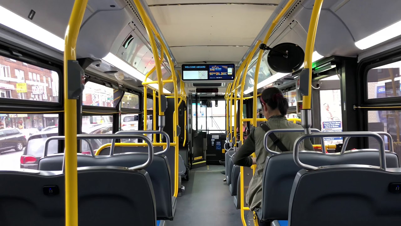 MTA NYCT Bus On-Board: Spring Creek Towers Bound XD40 B82 SBS (First ...