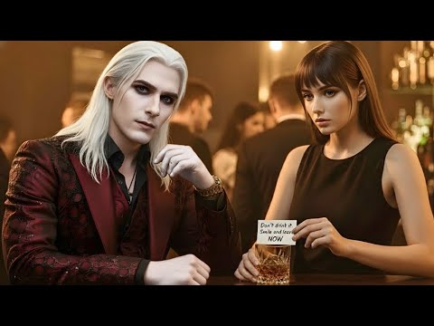Bartender slips Vampire King a note 'Don't Drink It. Smile and Leave NOW— He grabs her wrist instead