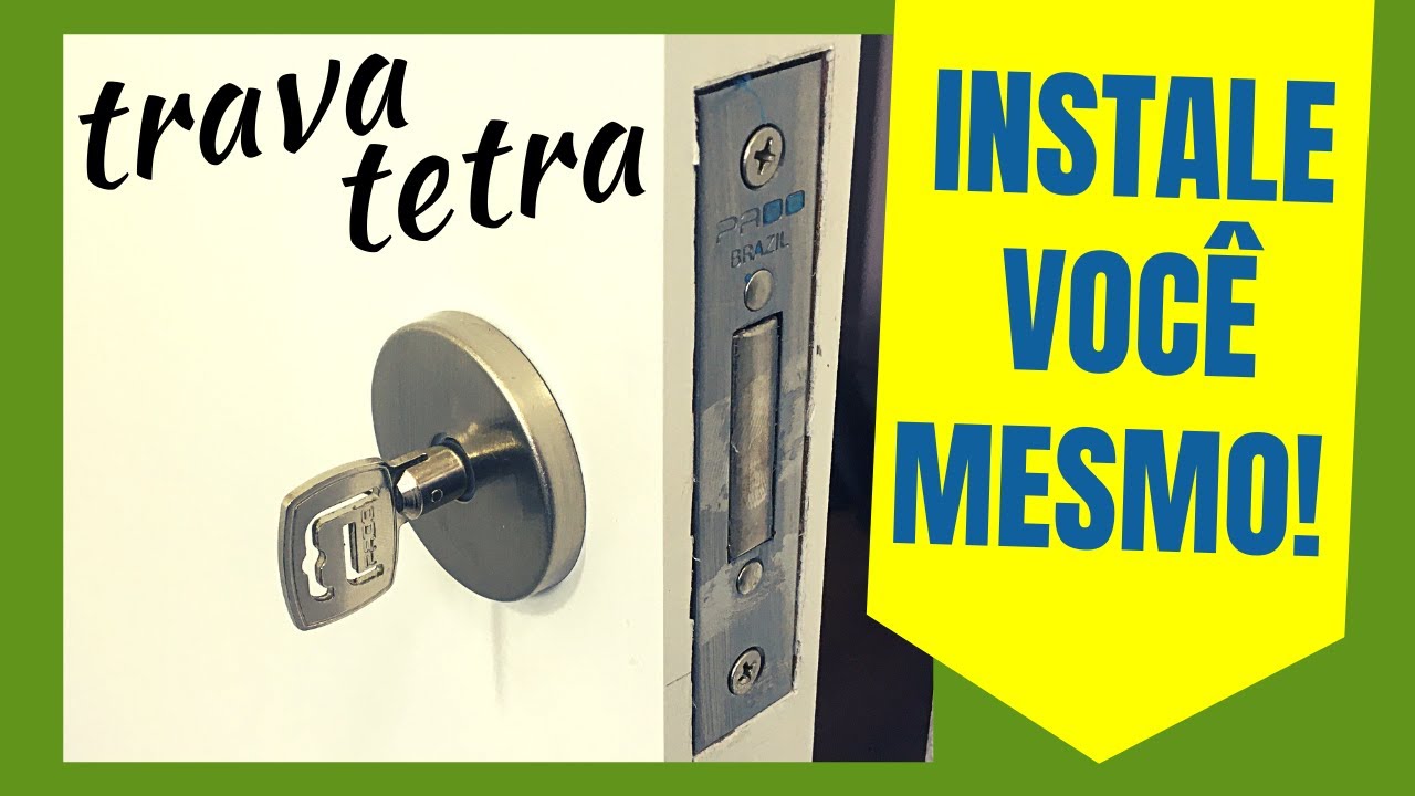 Como Abrir Fechadura Tetra Com Chave De Fenda - RETOEDU