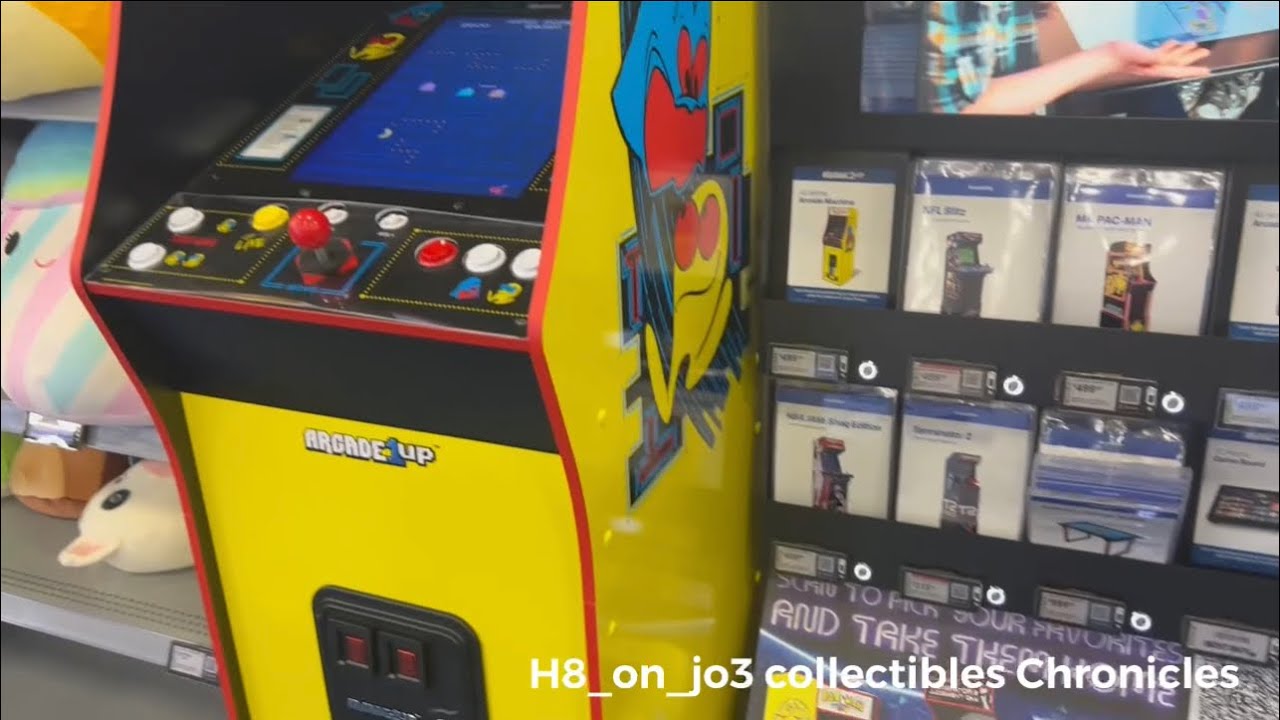 Theses arcade 1up deluxe cabinets are pretty sweet!!!! - YouTube