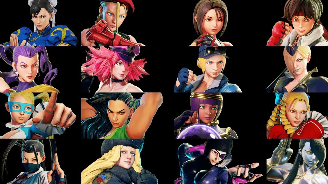 Street Fighter 5 Women Combo Video - YouTube