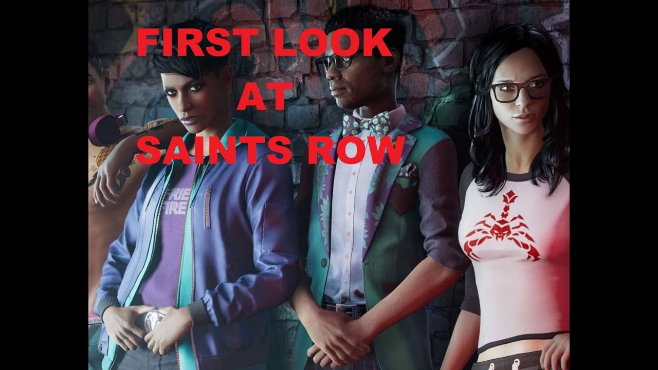FIRST LOOK AT THE NEW SAINTS ROW !!!! (2023) - YouTube