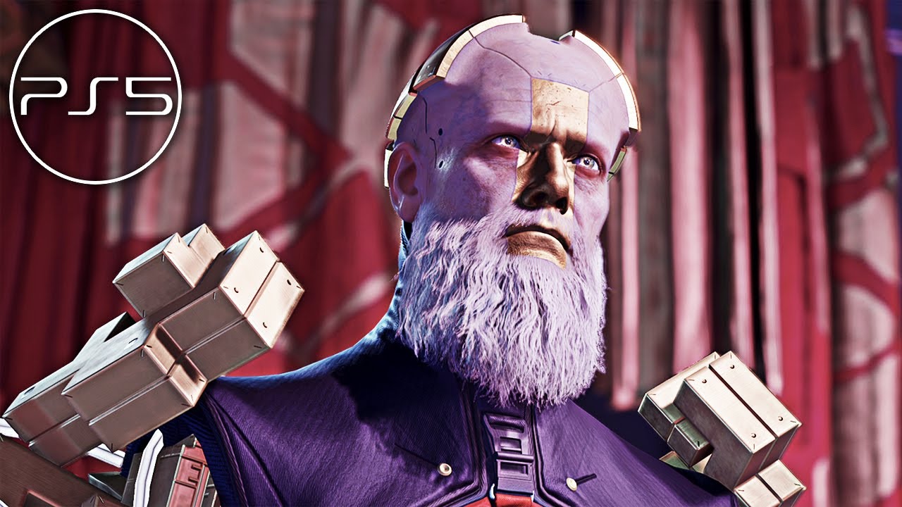 Raker BOSS Fight Guardians of the Galaxy PS5 4k 60fps Ultra HD HDR ...