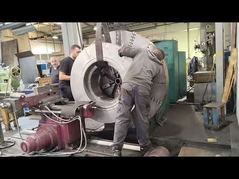 1250 Diameter Giant Cover: Mounting and Finishing - Completed on My ...