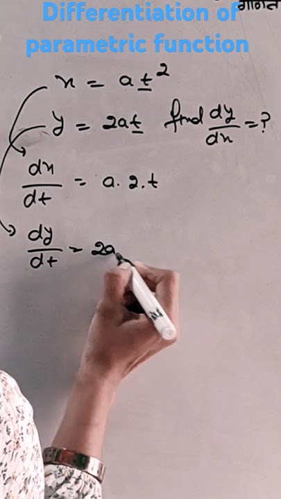 #math #differentiation of parametric function - YouTube