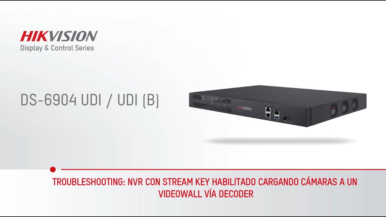 Troubleshooting: NVR con Stream Key - YouTube