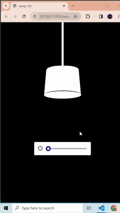 Lamp Brightness Control with HTML & CSS! 💡 #short #youtubeshorts #viral #trending - YouTube