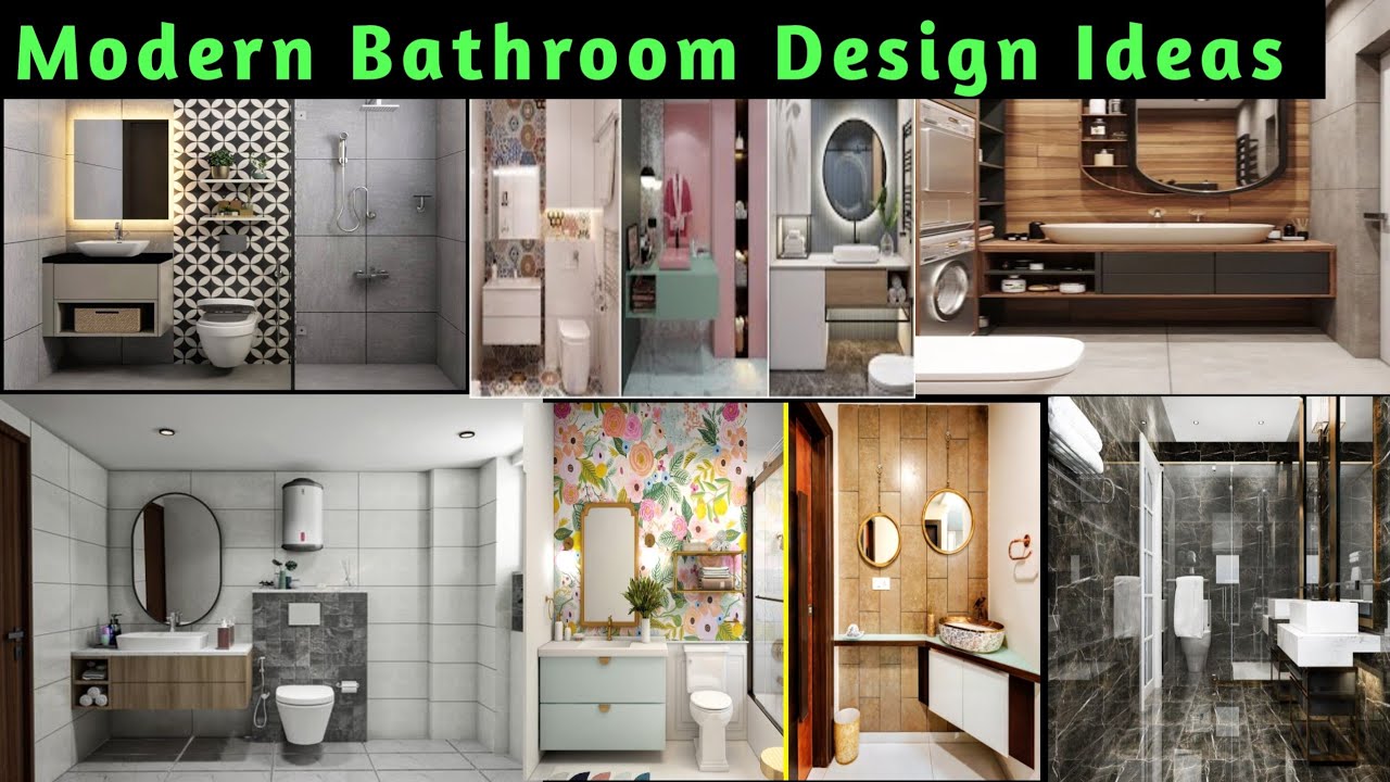 Small Bathroom Design Ideas 2024 | Modular Bathroom Tiles Design. - YouTube