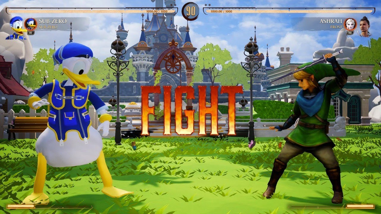 Donald Duck Vs Zelda - Mortal Kombat 1 - YouTube