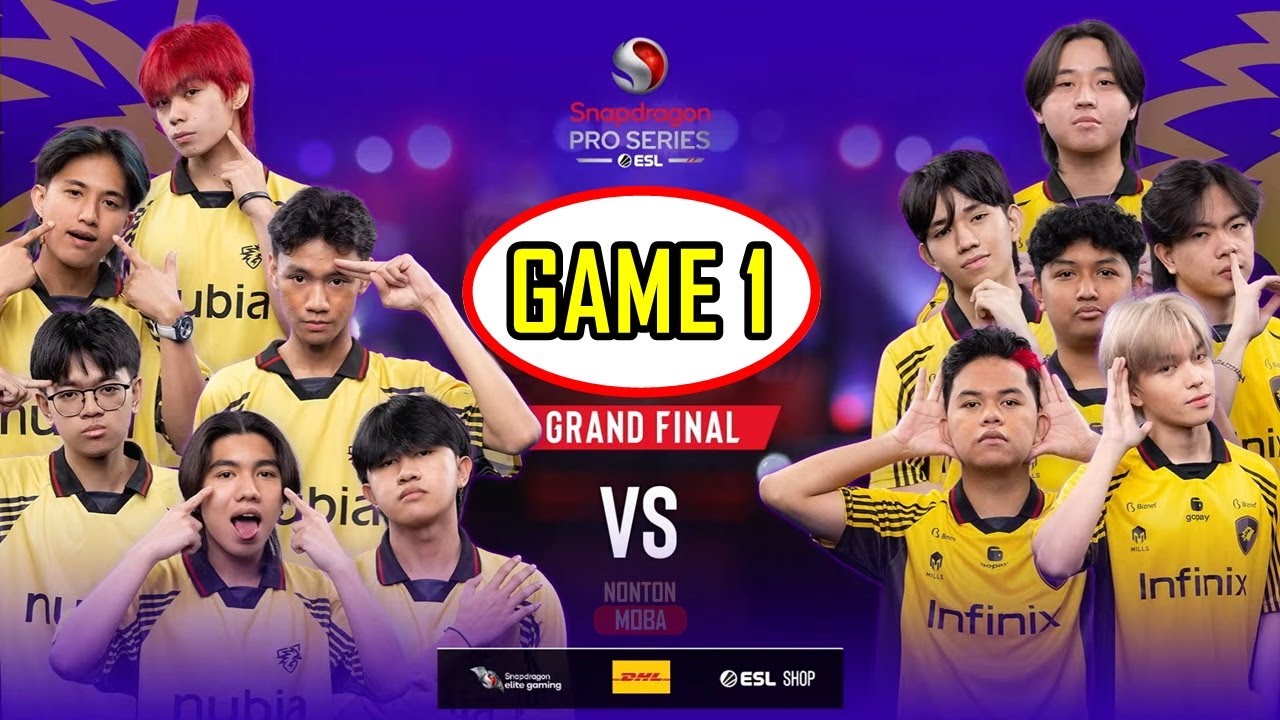 ONIC PH VS ONIC ID - GAME 1 | GRAND FINAL - SNAPDRAGON PRO SERIES ...