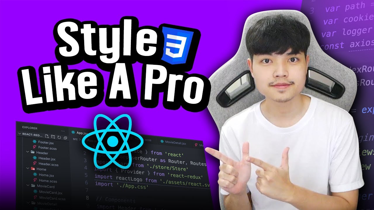 รวมวิธีการเขียน Css ใน Reactjs และเทคนิคดีๆ ที่อยากแนะนำ 👨💻💯 Youtube