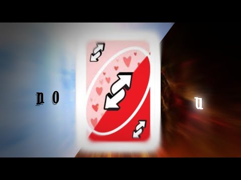 the 2 way of using an uno reverse card - YouTube
