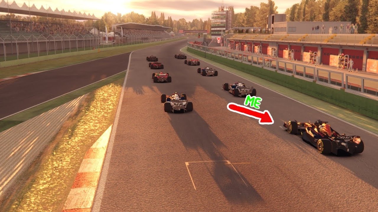 ME vs. 8 BOTS in ASSETTO CORSA F1 using VR and single screen - YouTube