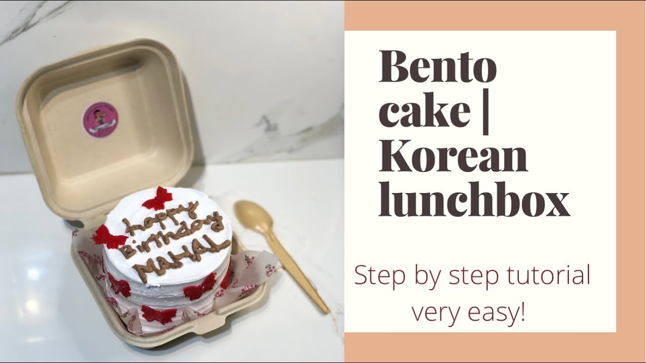 How to make Bento Cake [Tagalog] - YouTube