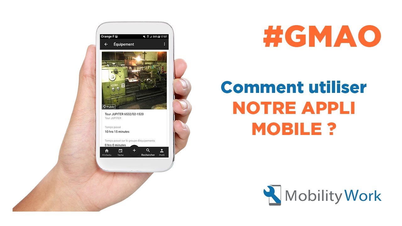 Application Mobile de Gestion Maintenance - Logiciel de GMAO Mobility ...