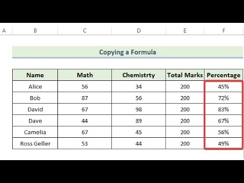 Ms Excel me total percentage division formula kese lgate hai chitransh ...