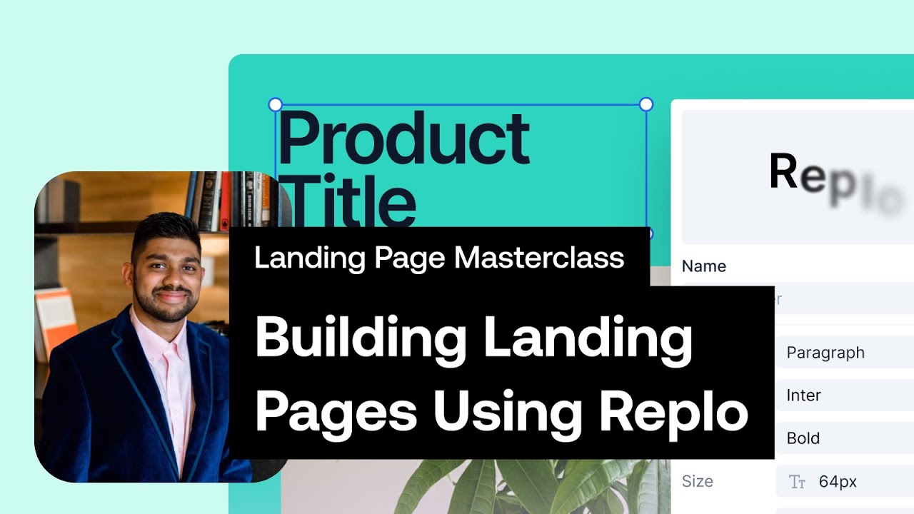 Building Landing Pages Using Replo - YouTube